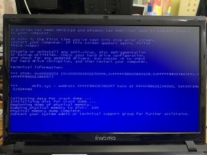 ブルースクリーンエラー：0x00000024 メモリ交換・Windows10へのアップグレード | 滋賀県大津市・野洲市・守山市・草津市・栗東市のパソコン修理・設定はパソコン救助隊までご相談ください